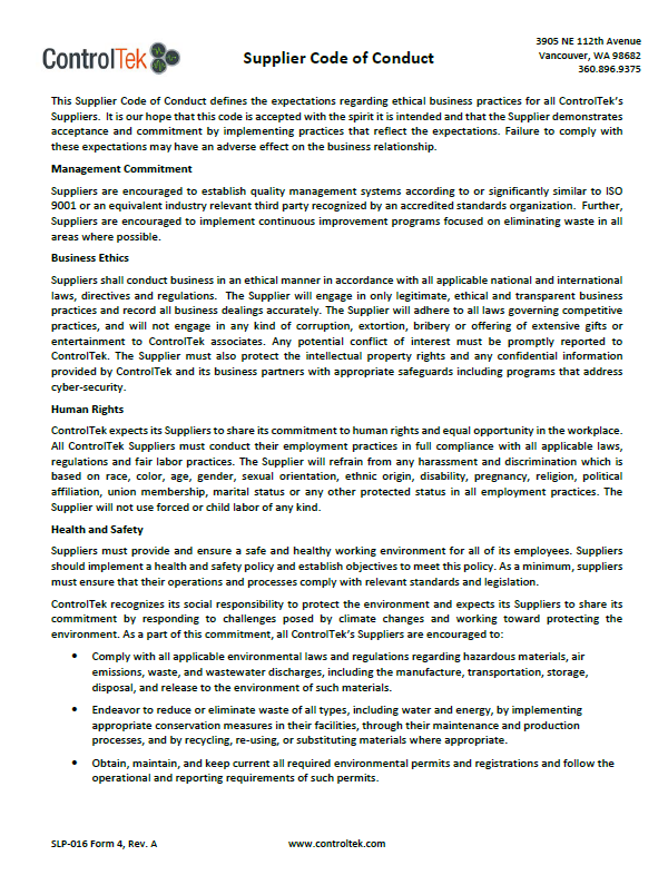 Electronic Design and Manufacturing Resources | ControlTek